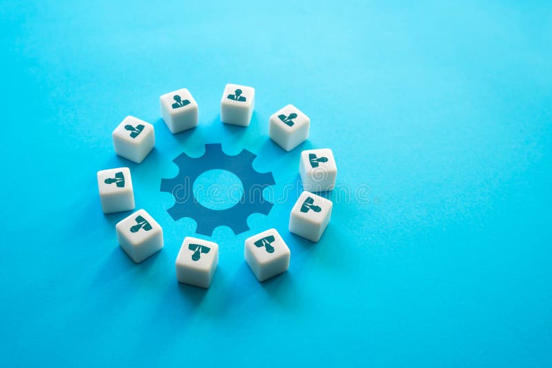 People Cooperate on the Development of the Project. Joint Efforts on ...