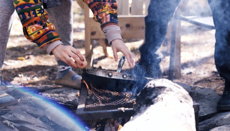 People cracking eggs stock photo. Image of food, outdoor - 179868700