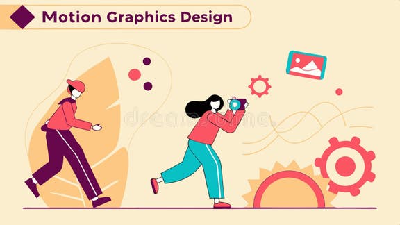 People Creating Motion Graphics Design, Digital Animation Art and ...