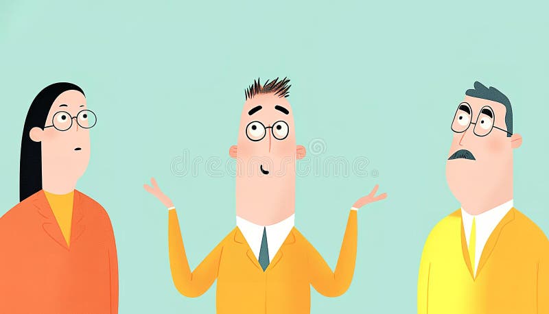 People, Creative and Professional are Talking with Colleaguest Stock ...