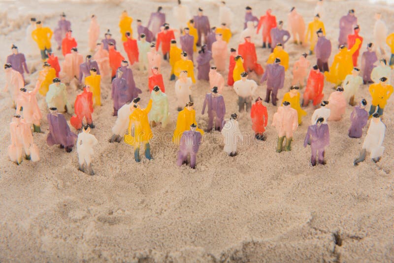 People crown in sand stock image. Image of isolated - 186895377