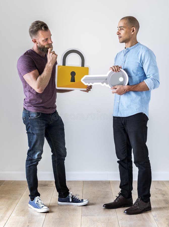 People with Cyber Security Concept Stock Photo - Image of permission ...