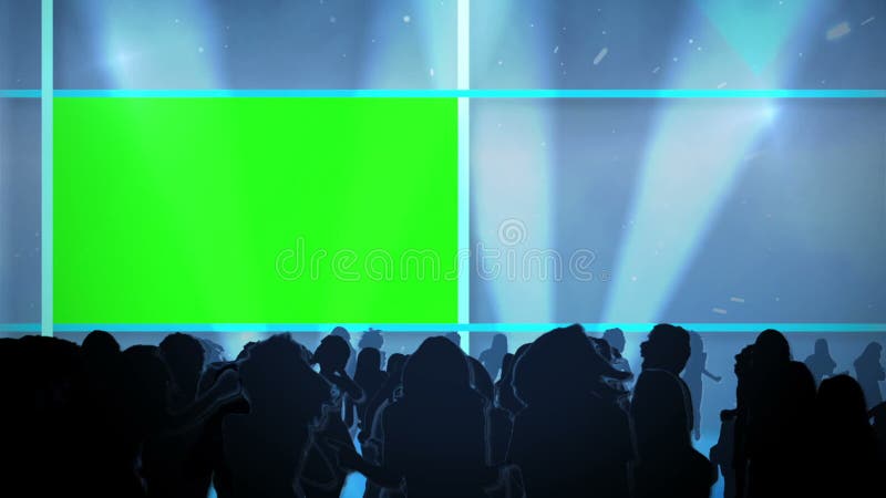People Dancing and Chroma Key Spaces Stock Footage - Video of digital ...
