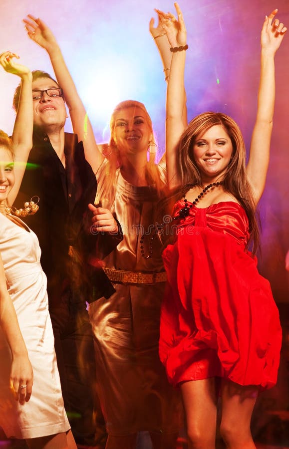 People Dancing in the Night Club Stock Photo - Image of adults ...