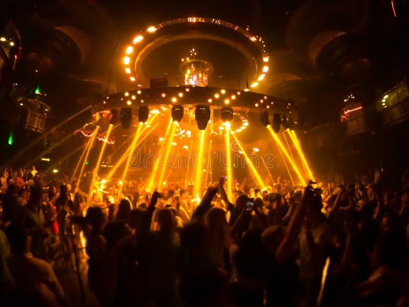 People are Dancing in Night Club Editorial Stock Image - Image of ...