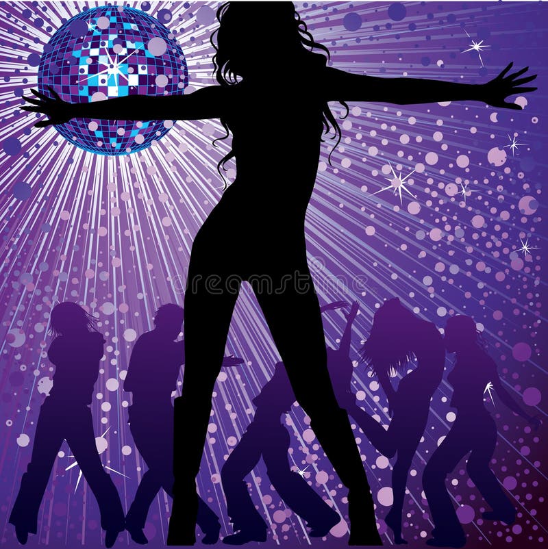 Party Dance Club Drawings Night Club Girl Dancing: Over 14,978