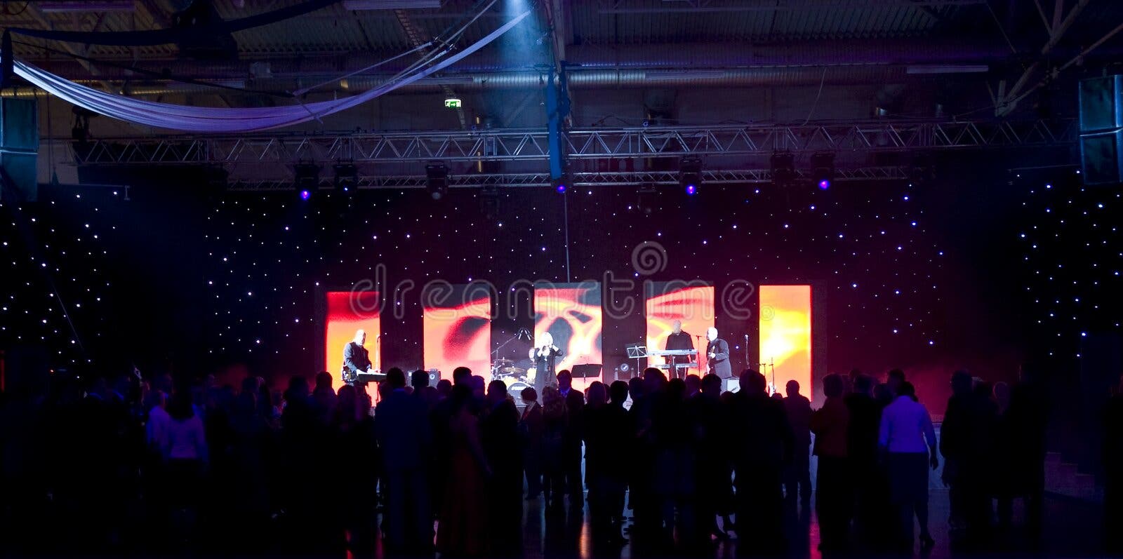 Disco Night Club Dancing People Stock Photo - Image of floor, blur: 1372546