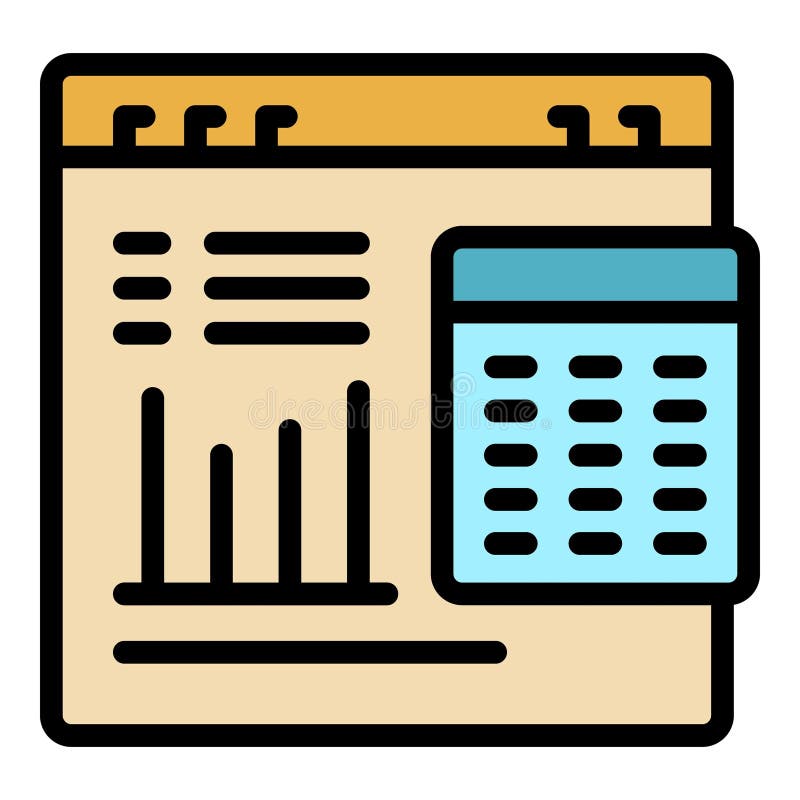 People Data Icon Vector Flat Stock Illustration - Illustration of ...