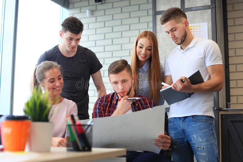 People and designers stock image. Image of designer, businesswomen ...