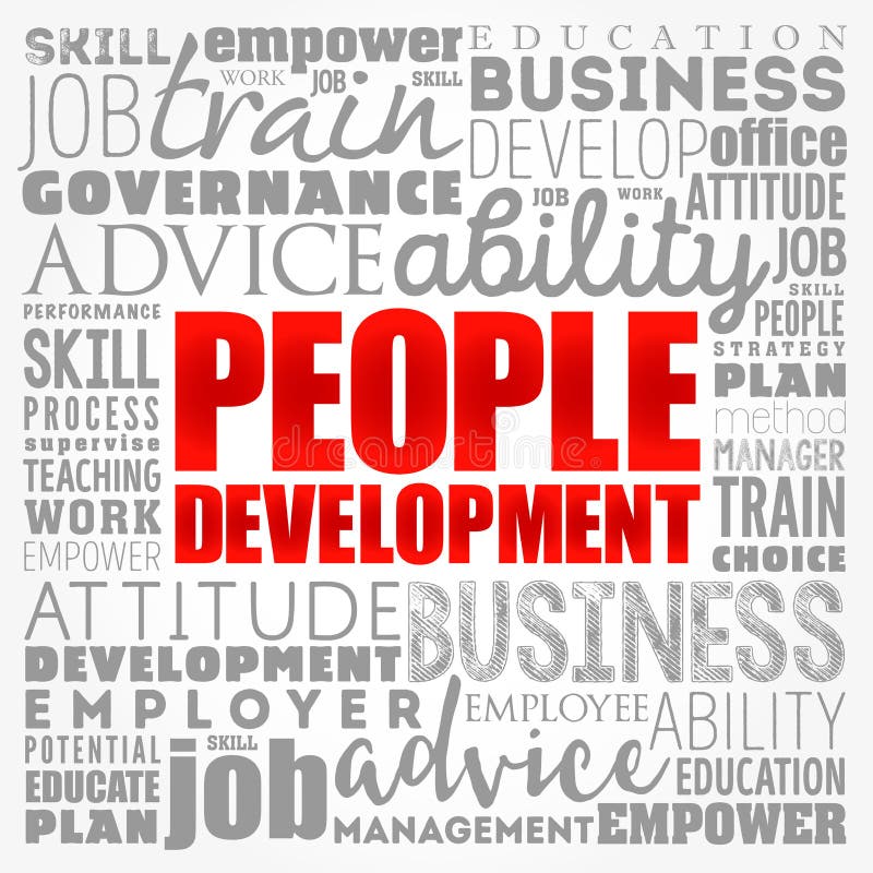 People Development Light Bulb Word Cloud Collage, Business Concept ... People Development Light Bulb Word Cloud Collage, Business Concept ...