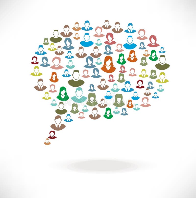 People dialog stock vector. Illustration of conversation - 33388252