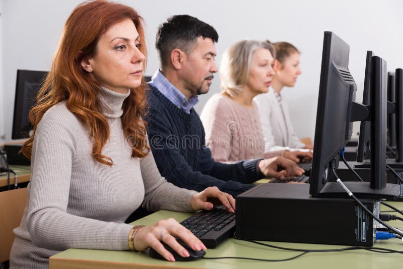 Different Ages Online Learning Stock Photos - Free & Royalty-Free Stock ...