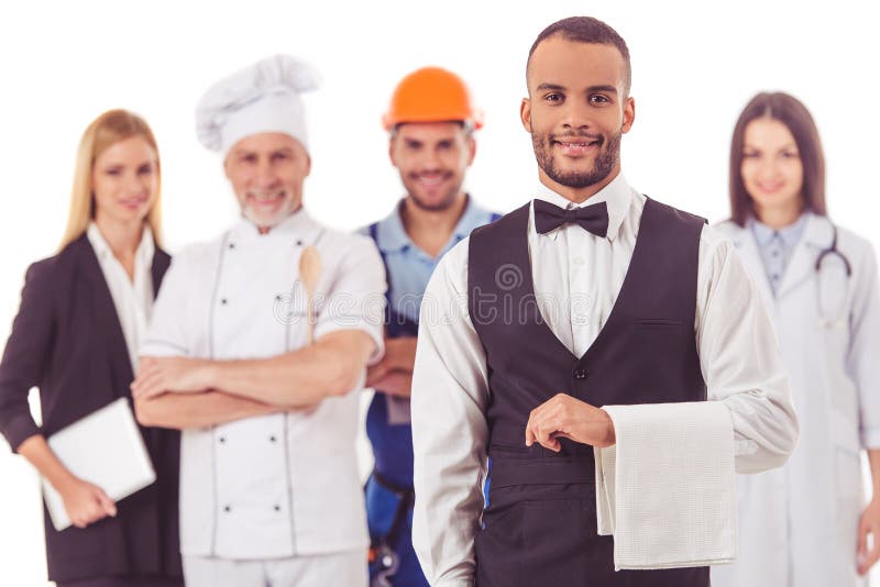 People Different Professions Uniforms Stock Photos - Free & Royalty ...