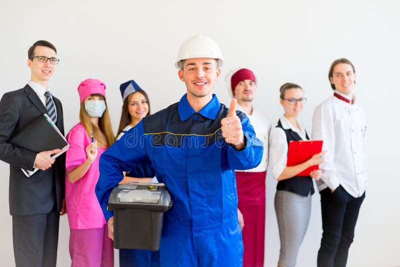 People of Different Professions Stock Photo - Image of professional ...