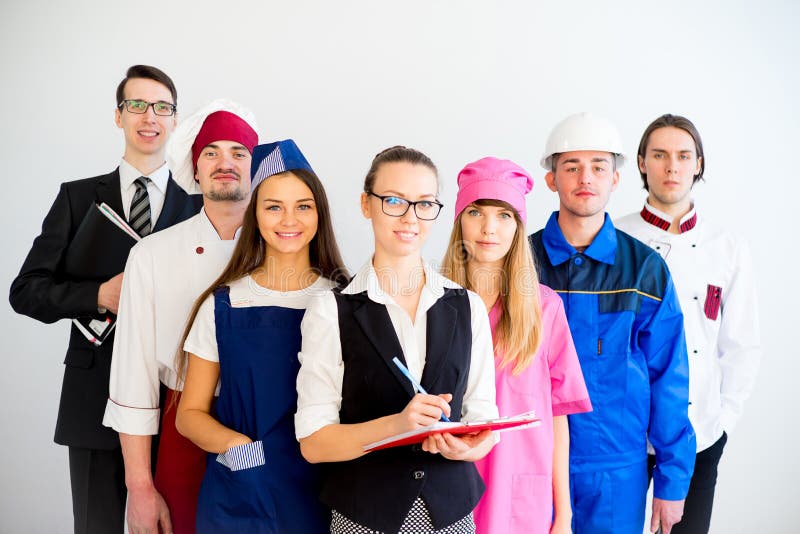 People of Different Professions Stock Photo - Image of success ...