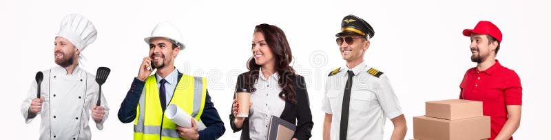 Pilot in Uniform Saluting in Studio Stock Photo - Image of friendly ...