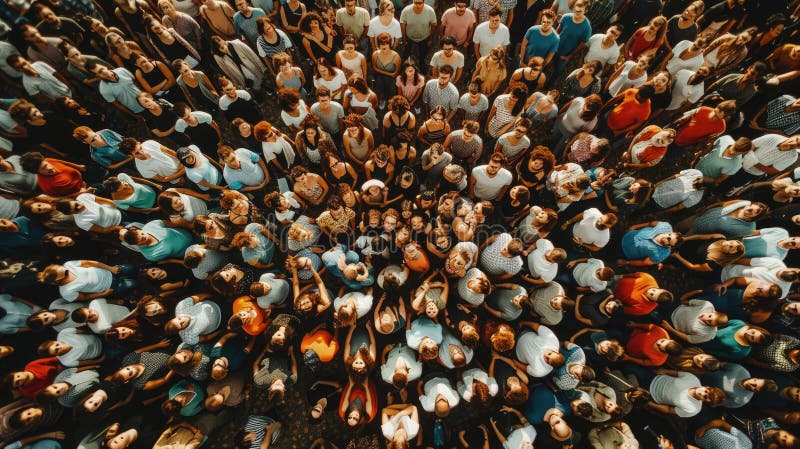 People of Different Races and Ethnicities Coming Together AIG535 Stock ...