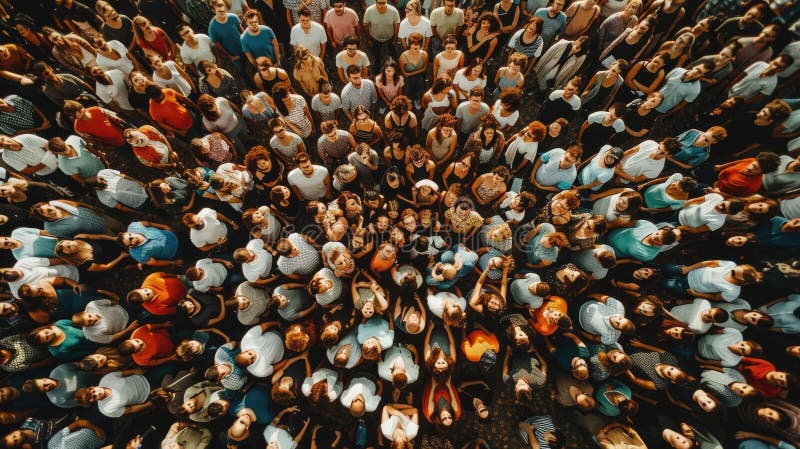 People of Different Races and Ethnicities Coming Together AIG535 Stock ...