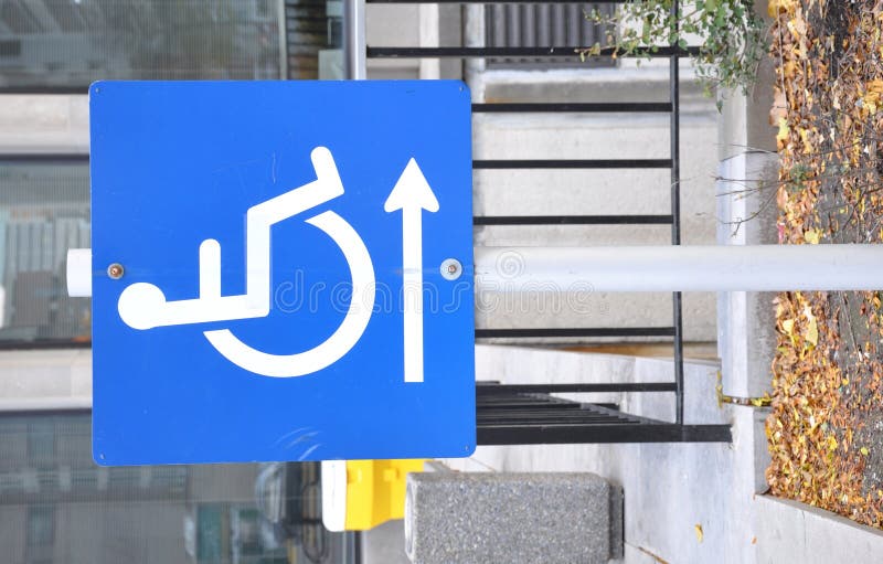 People with Disability Sign Stock Photo - Image of boards, city: 40675024