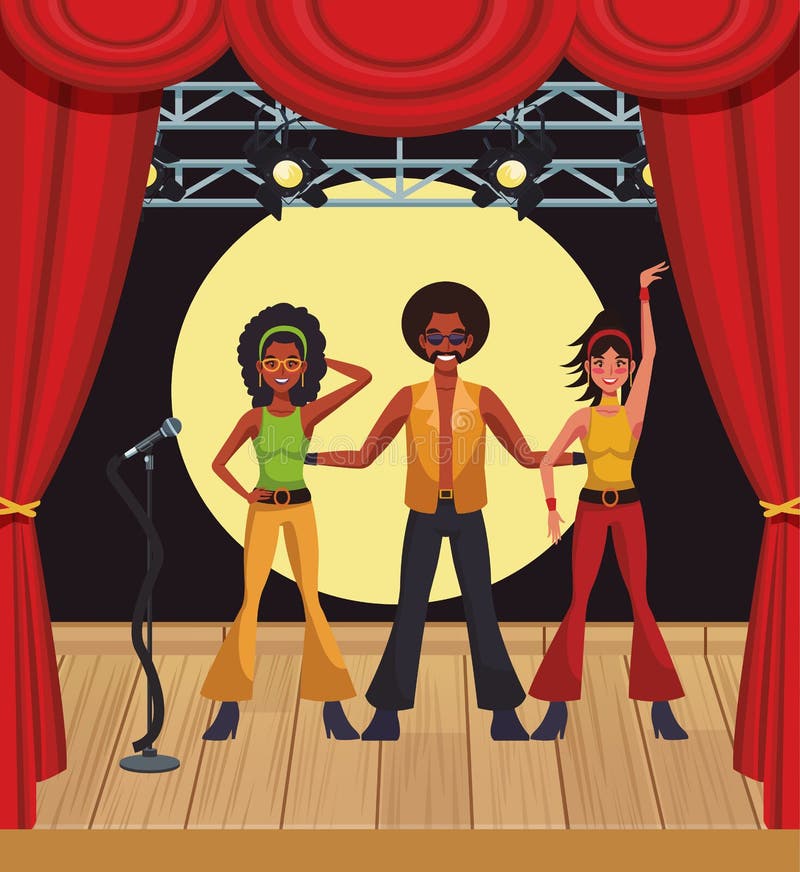 Disco Cartoons Stock Illustrations – 194 Disco Cartoons Stock ...