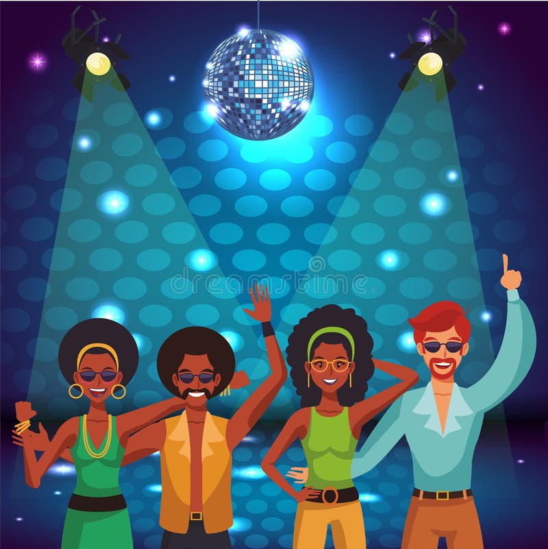 Disco Cartoons Stock Illustrations – 194 Disco Cartoons Stock ...