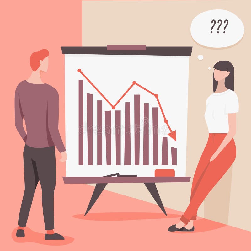 People Discussing Business Problems Stock Vector - Illustration of ...