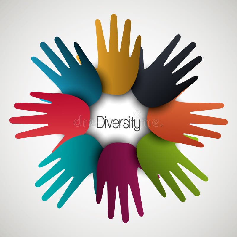 People Diversity Colorful Icon Stock Illustration - Illustration of ...