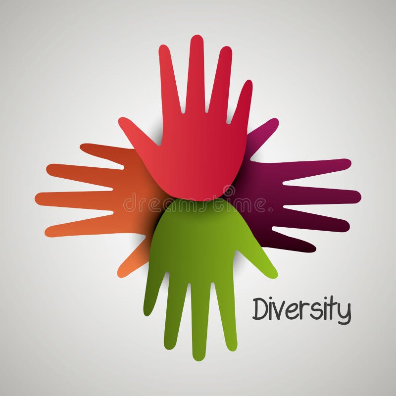 People Diversity Colorful Icon Stock Illustration - Illustration of ...