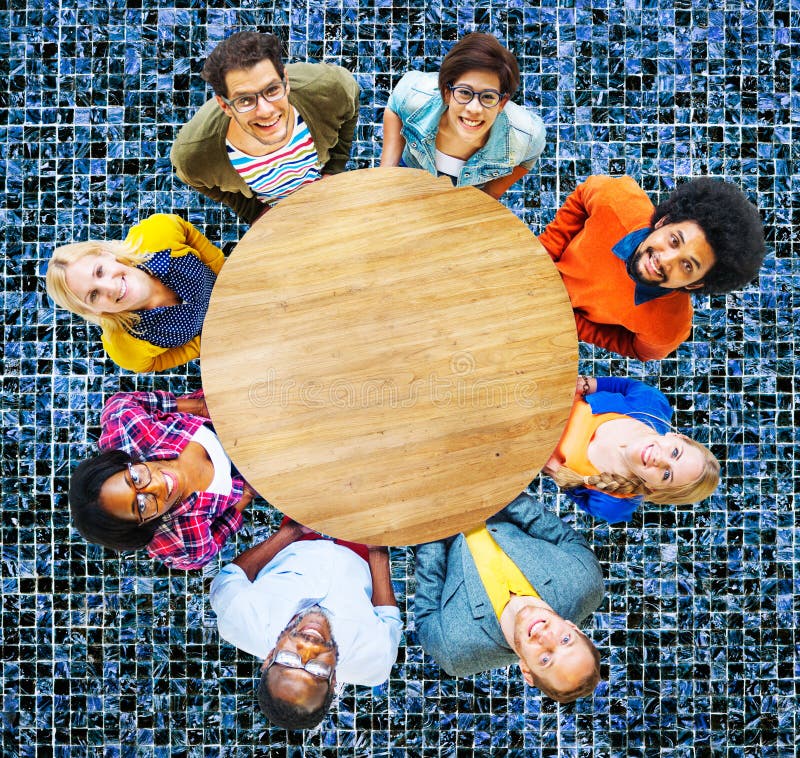 People Diversity Group Togetherness Support Cheerful Concept Stock ...