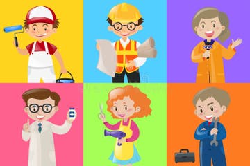 Different Jobs Stock Illustrations – 1,806 Different Jobs Stock ...