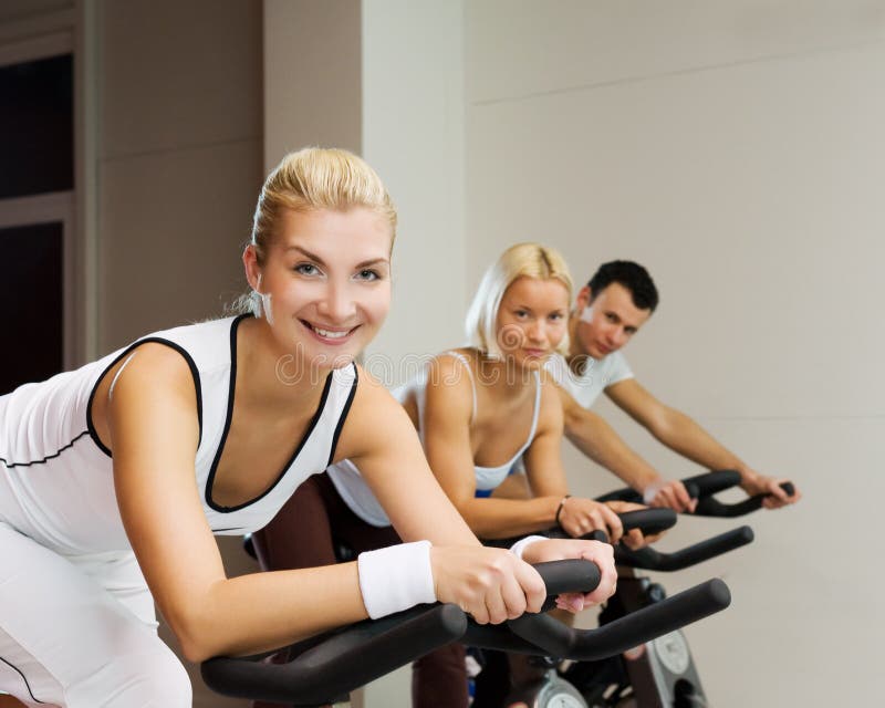 People Doing Exercise Stock Photography - Image: 8018332