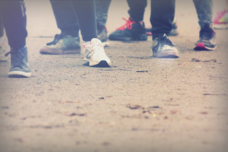 People Doing Keep Fit Exercise in Park Stock Photo - Image of wellbeing ...