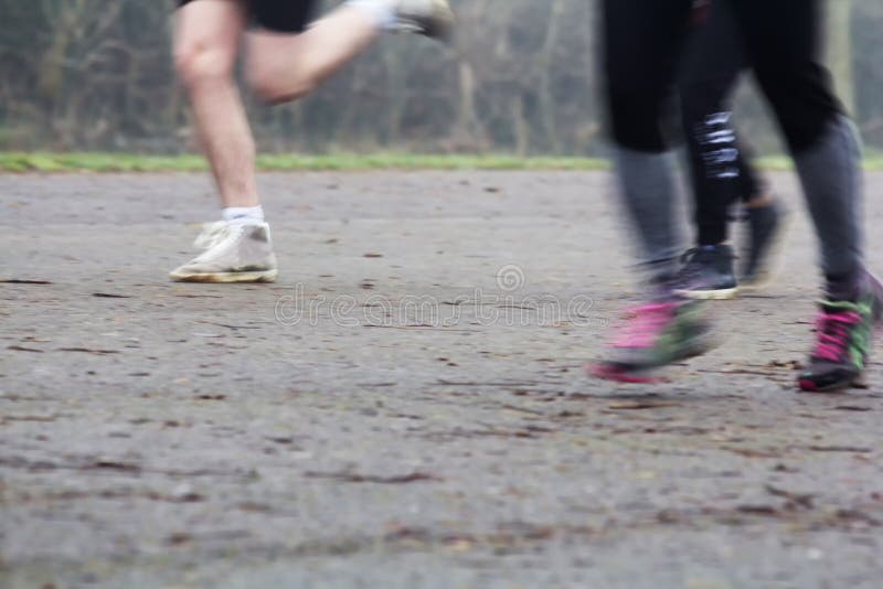 People Doing Keep Fit Exercise in Park Stock Image - Image of keeping ...