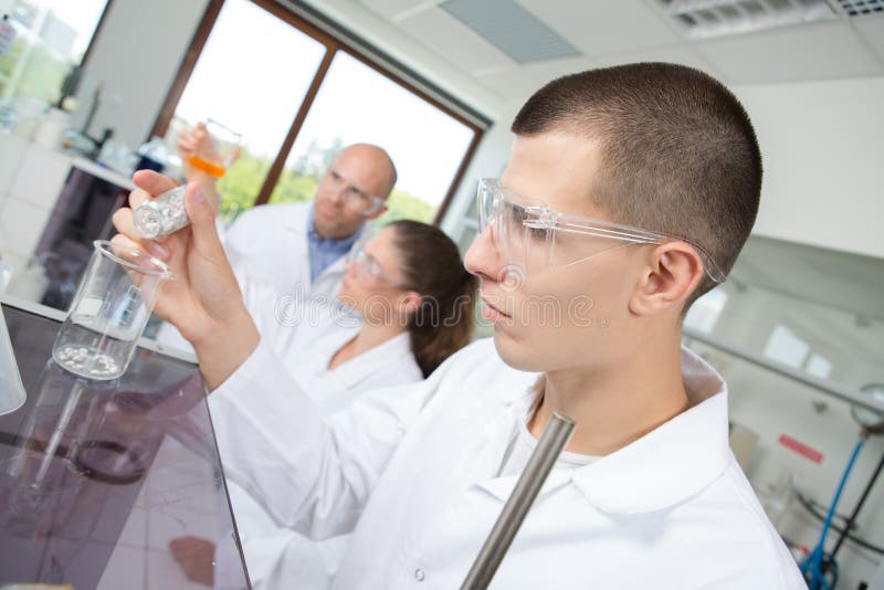 People Doing Medical Experiment in Lab Stock Photo - Image of biology ...