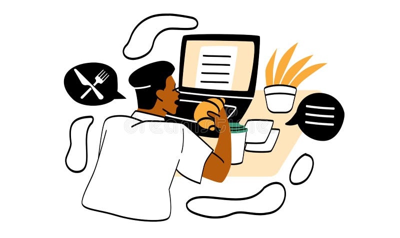 People eating at office stock vector. Illustration of coworker - 244517649