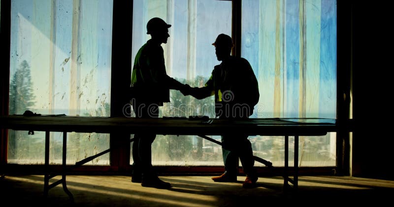 People, Engineer and Handshake for Architecture Deal with Introduction ...