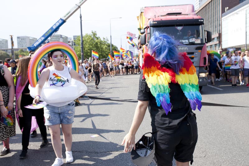 People during Equality Parade on July 8 Editorial Stock Image - Image ...