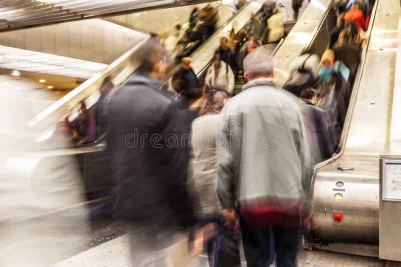 People rushing to work stock image. Image of suit, life - 16365731
