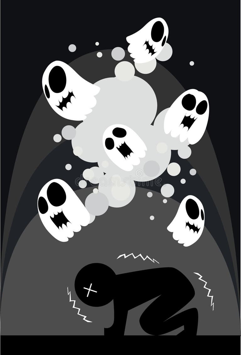 Scary Evil Spirits Stock Illustrations – 1,476 Scary Evil Spirits Stock ...