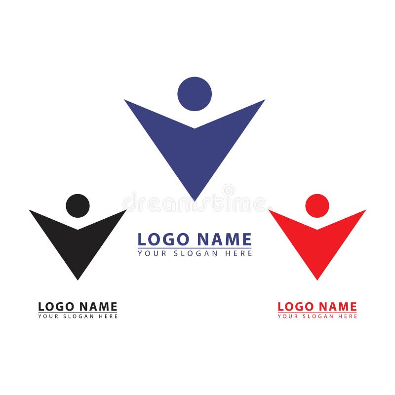 People Flying Vector Logo Icon Stock Vector - Illustration of bible ...