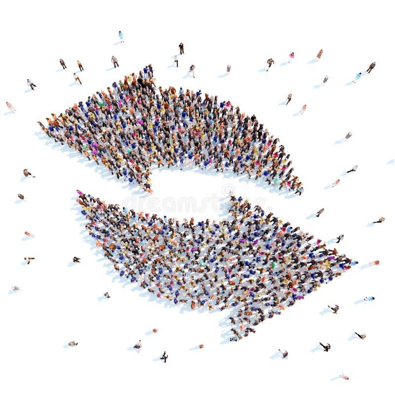 5+ Arrows form people Free Stock Photos - StockFreeImages