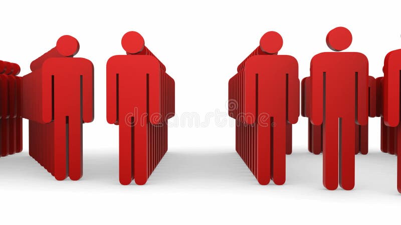 People Form Formed the Word Stock Footage - Video of formed, vote: 45488330