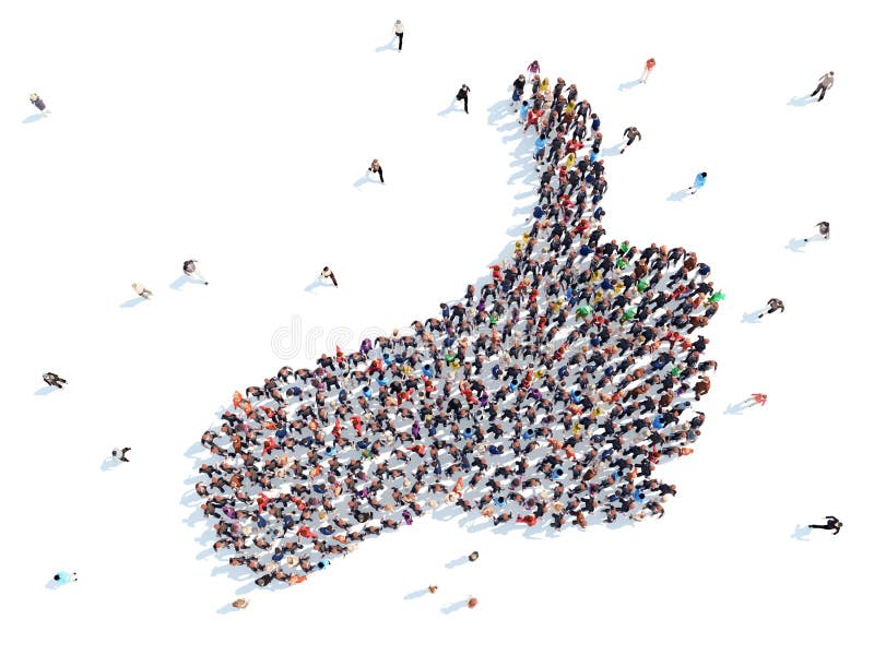 Crowd Form Hand Stock Illustrations – 228 Crowd Form Hand Stock ...