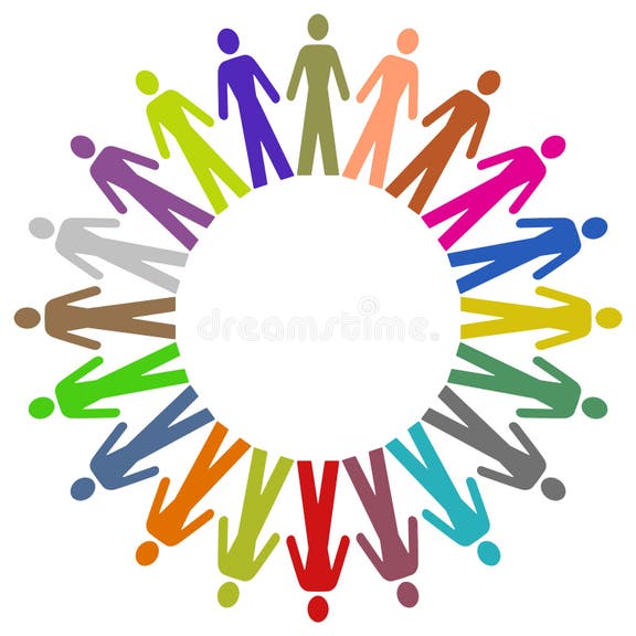 Crowd People Border Frame Stock Illustrations – 383 Crowd People Border ...