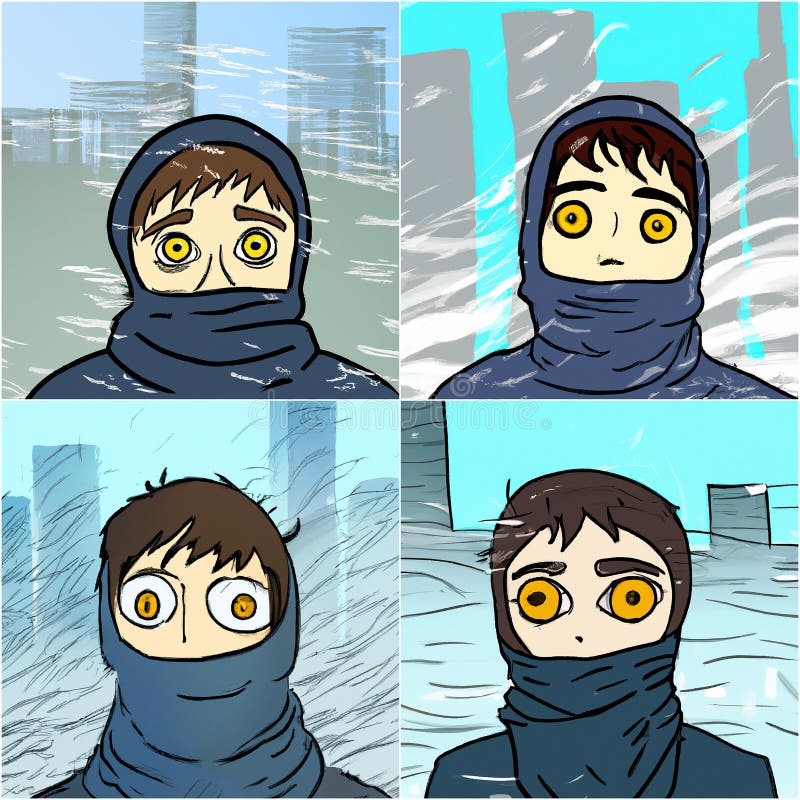 Freezing Wind Stock Illustrations – 681 Freezing Wind Stock ...