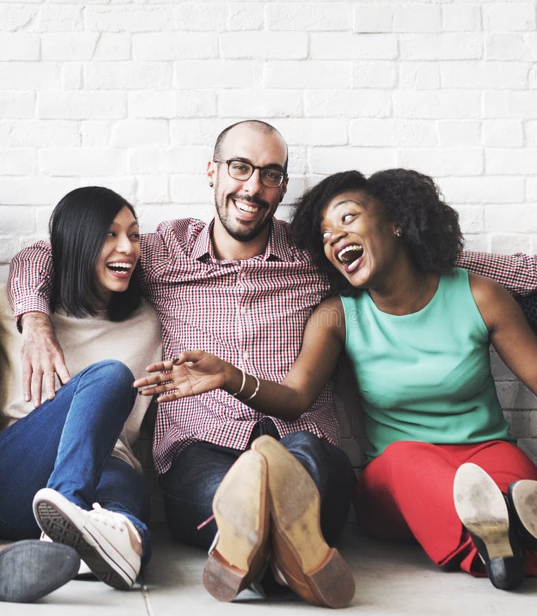 People Friendship Togetherness Leisure Happiness Concept Stock Image ...