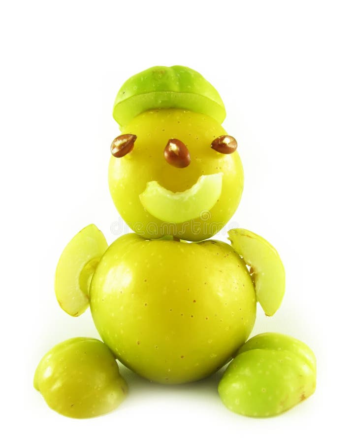 Fruit face stock image. Image of joyful, orange, nose - 2330151