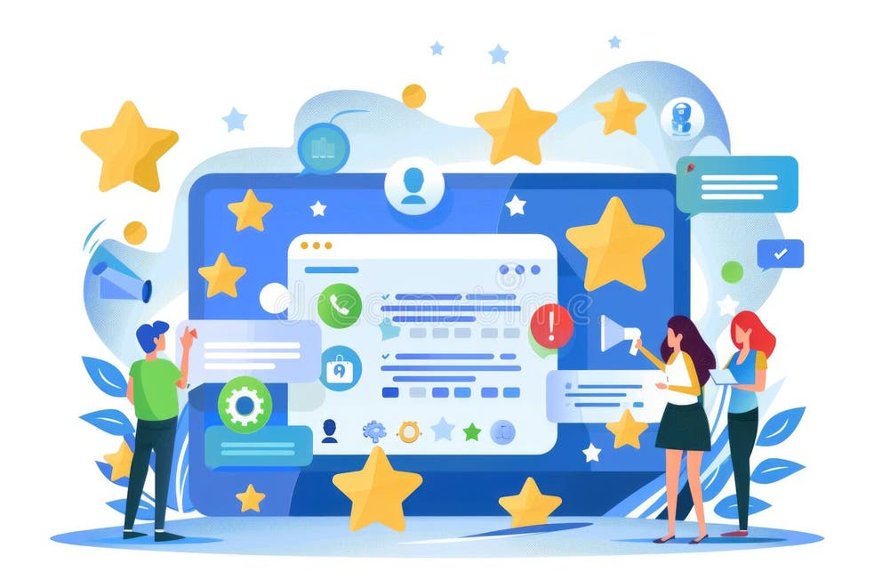 People Gathered Around a Massive Display, Attention Focused on the ...