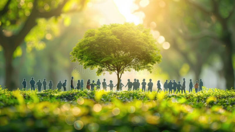 22,775 People Around Tree Stock Photos - Free & Royalty-Free Stock ...