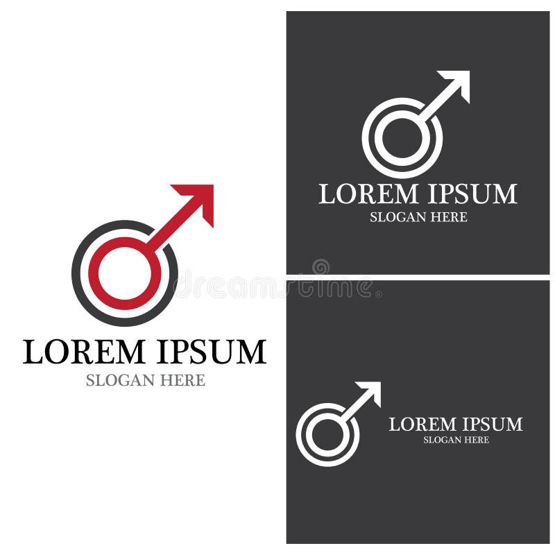 People Gender Icon and Symbol Vector Template Stock Illustration ...